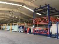 China Conduction Oil Heating Carpet Printing Machine Gas Heating Directly for sale