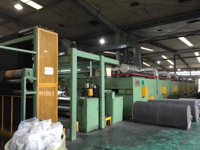 China Excellent Efficiency NonWoven Production Line Stenter Machine High Temp Resistant for sale