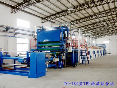 China High Efficiency 420cm Textile Coating Machine Hot Air Circulation Drying Chamber for sale