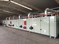 China Gas Heating Drying And Cooling Printed Carpet Finishing Machine for sale