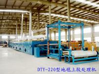 China 420 Cm Machine Woven Rugs , Carpet Powder Coating Machine 1 - 5m / Min Frequency Control for sale