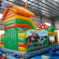 China Mushroom House Inflatable Bouncy Castle for Kids 3-8 Years Indoor Outdoor Play for sale