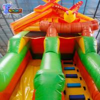 China Mushroom House Inflatable Bouncy Castle for Kids 3-8 Years Indoor Outdoor Play for sale