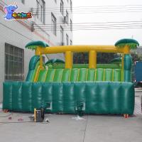 China Custom Inflatable Bouncy Castle Obstacle Course 5m Jumping Castle PVC for sale