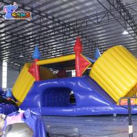 China Giant Inflatable Bouncy Castle Obstacle Course 3m PVC Slide Playhouse for sale
