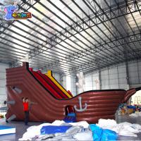 China Large Inflatable Pirate Ship Castle Bouncy Castle for Outdoor Recreation 3-12 Years for sale