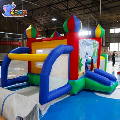 China Kids Inflatable Bouncy Castle Slide Combo 3-12 Years Outdoor Entertainment for sale