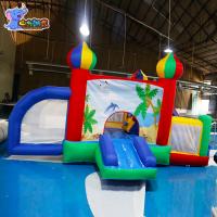 China Kids Inflatable Bouncy Castle Slide Combo 3-12 Years Outdoor Entertainment for sale