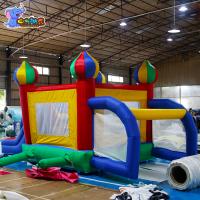 China Kids Inflatable Bouncy Castle Slide Combo 3-12 Years Outdoor Entertainment for sale