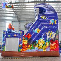 China Ocean Park Inflatable Bouncy Castle Kids Jumping Castle 360 Safety Net 4-in-1 Play Zone for sale
