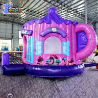 China Inflatable Bouncy Castle Water Kettle Bounce House 3m x 3m PVC for Kids Indoor Play for sale