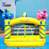 China Cartoon Animals Inflatable Bouncy Castle Party Jumping Castle 5 Min Inflation PVC for sale
