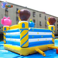 China Cartoon Animals Inflatable Bouncy Castle Party Jumping Castle 5 Min Inflation PVC for sale