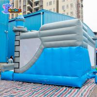 China Inflatable Medieval Dragon Bouncy Castle 8ft Jump House with Slide for sale