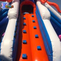 China Inflatable Octopus Water Slide for Outdoor Water Park 5-8 Min Setup PVC for sale