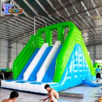 China Large Outdoor Inflatable Water Slide Park for Commercial Amusement 16m for sale