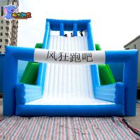 China Giant Inflatable Water Slide 3 Lane Commercial Bounce for Adults and Kids for sale