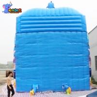 China Inflatable Water Slide Bouncer 0.8mm PVC Quick Inflation 5-8 Min Commercial Grade for sale