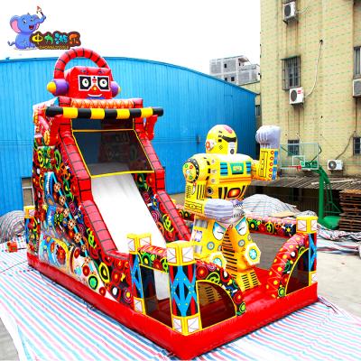 China ISO9001 Certified 2.5m Inflatable Water Slide Bouncing Castle for Garden Amusement Parks for sale