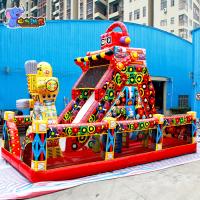 China ISO9001 Certified 2.5m Inflatable Water Slide Bouncing Castle for Garden Amusement Parks for sale