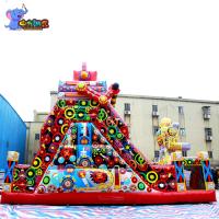 China ISO9001 Certified 2.5m Inflatable Water Slide Bouncing Castle for Garden Amusement Parks for sale