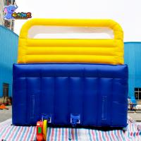 China Commercial PVC Inflatable Bouncy Castle Slide Pool Water Park 18ft Summer Carnival for sale