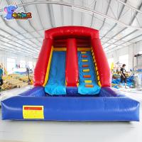 China Inflatable Water Slide Bouncy Castle 50ft with Pool for Kids Indoor Playground CE Certified for sale