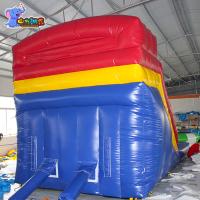 China Inflatable Water Slide Bouncy Castle 50ft with Pool for Kids Indoor Playground CE Certified for sale