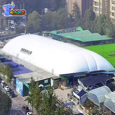 China PTFE PVDF Inflatable Sports Dome Air Membrane Structure Tent for Tennis 2000sqm for sale