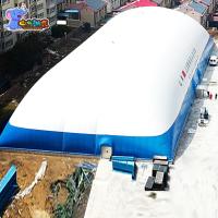 China PTFE PVDF Inflatable Sports Dome Air Membrane Structure Tent for Tennis 2000sqm for sale