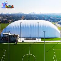 China PTFE PVDF Inflatable Sports Dome Air Membrane Structure Tent for Tennis 2000sqm for sale