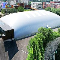 China PTFE PVDF Inflatable Sports Dome Air Membrane Structure Tent for Tennis 2000sqm for sale