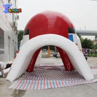 China Geodesic Airdome Inflatable Tent Helmet Design 4-6 Person Waterproof 5000mm for sale