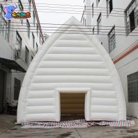 China PVC Coated Party Inflatable Dome Tent Waterproof A Shaped Custom 2.8m Height for sale