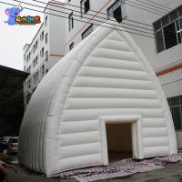 China PVC Coated Party Inflatable Dome Tent Waterproof A Shaped Custom 2.8m Height for sale