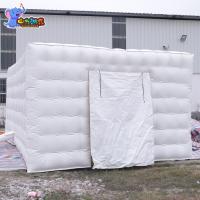 China Inflatable Photobooth Rhombic Grid Airdome Tent for 5-8 Person Event 3.5m Height for sale