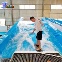 China Adjustable Surf Wave Simulator Aqua Play Surfing Machine 37KW for sale