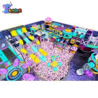 China Custom Children Trampoline Indoor Playground Soft Play Area 200 sqm Amusement Center for sale