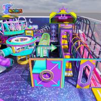 China Custom Children Trampoline Indoor Playground Soft Play Area 200 sqm Amusement Center for sale
