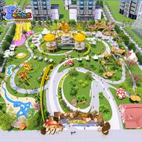 China Squirrel Theme Outdoor Playground Equipment for Kids 3-12 Years 300-500 sqm for sale