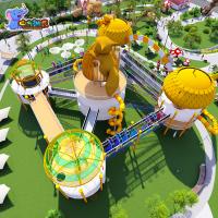 China Squirrel Theme Outdoor Playground Equipment for Kids 3-12 Years 300-500 sqm for sale