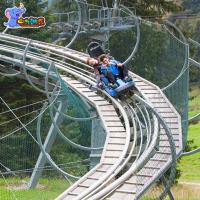 China Factory Customization Double Track Roller Coaster Large Amusement Equipment for sale