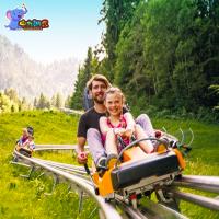 China Factory Customization Double Track Roller Coaster Large Amusement Equipment for sale