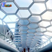 China Outdoor Architecture Tensile Membrane Structure Steel Membrane Structure for sale