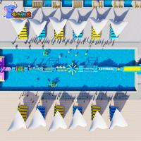 China Electric Water Obstacle Course for Adults Outdoor Inflatable Park 0.6m Depth for sale