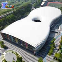 China Customization Outdoors Steel Membrane Structure Architecture Membrane for sale
