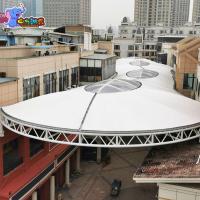 China Customization Outdoors Steel Membrane Structure Architecture Membrane for sale