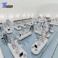 China Inflatable Sports Dome 30m Span Constant Temperature Air Dome Structure PVDF Membrane for sale