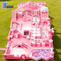 China Customization Inflatable Trampoline Park Inflatable Bouncy Castle Inflatable Castle for sale