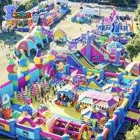 China Customization Inflatable Trampoline Park Inflatable Bouncy Castle Inflatable Castle for sale